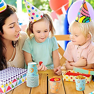 TV TOPVALUE 600 Pack 3 oz Paper Cups, Disposable Bathroom Cups, Small Mouthwash Cups, Snack Cups, Drinking Cups for Hot/Cold Beverages, Mini Paper Cups for Camping, Trips, Picnic