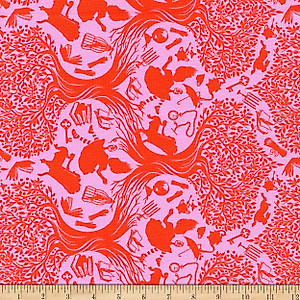 Tula Pink Curiouser and Curiouser Down the Rabbit Hole Wonder, Fabric by the Yard