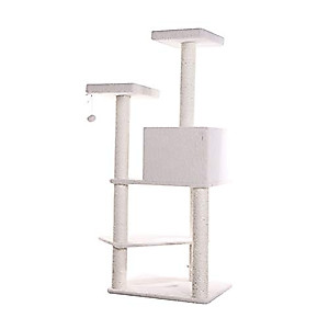 Armarkat B5701 57-Inch Cat Tree, Ivory