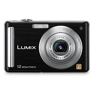 Panasonic Lumix DMC-FS25 12MP Digital Camera with 5x MEGA Optical Image Stabilized Zoom and 3 inch LCD (Black)