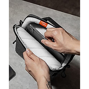 tomtoc Tablet Shoulder Bag for 12.9-inch New iPad Pro M2&M1 2022-2018 with Magic Keyboard and Smart Keyboard Folio, Surface Pro 8/X/7+/7/6/5, Spill-Water Resistant Cordura Fabric Tablet Sleeve