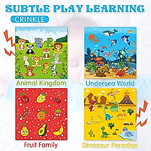 Aiduy Baby Toys 6 to 12 Months - Montessori Toys for Babies 6-12 Months - Infant Newborn Toddlers Sensory Toys Baby Magic Tissue Box for 1 Year Old Boys Girls Kids Early Learning Toys Baby Gifts