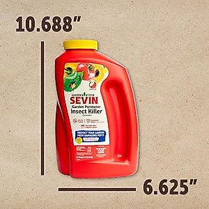 Sevin 100550343 Garden Perimeter Insect Granules, 3lb, White Label