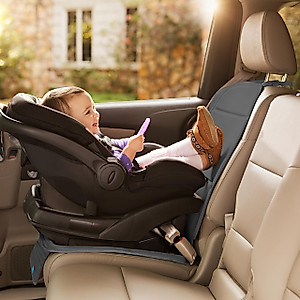 Munchkin® Brica® Elite Seat Guardian™ Car Seat Protector, Baby/Toddler/Child, Dark Grey