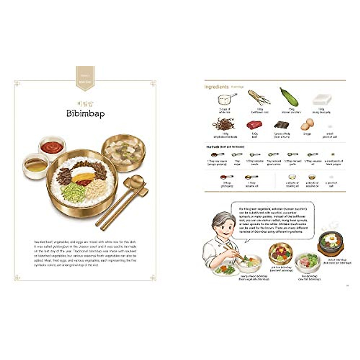 Korean Mother's Easy Recipes: Illustrated Korean Traditional Cooking
