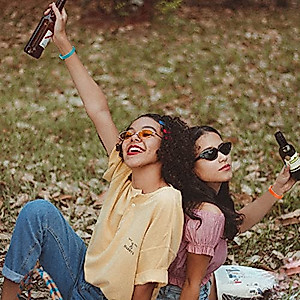 12 Wholesale Rubber Bracelets Silicone Bracelets Solid Color Silicone Wristbands Colored Rubber Stretch Bracelets Silicone Bracelets for Women Men Teen Gifts (12 Color Mixed)