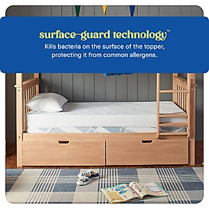 Sealy Dreamlife 3” Gel Memory Foam Mattress Topper with Cooling Cover, King