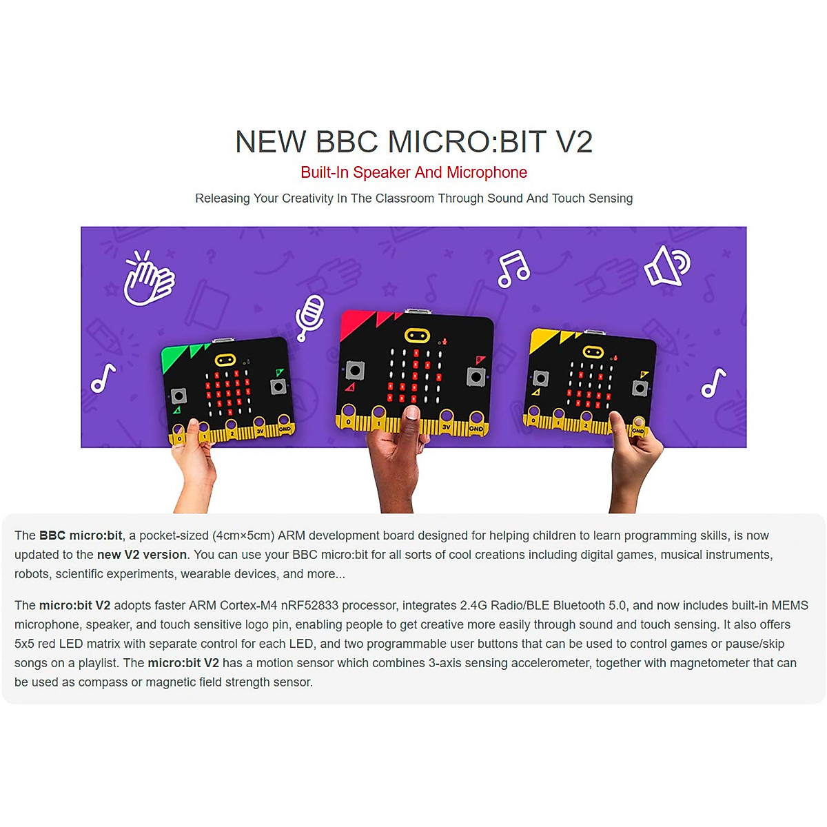 BBC Micro:Bit V2
