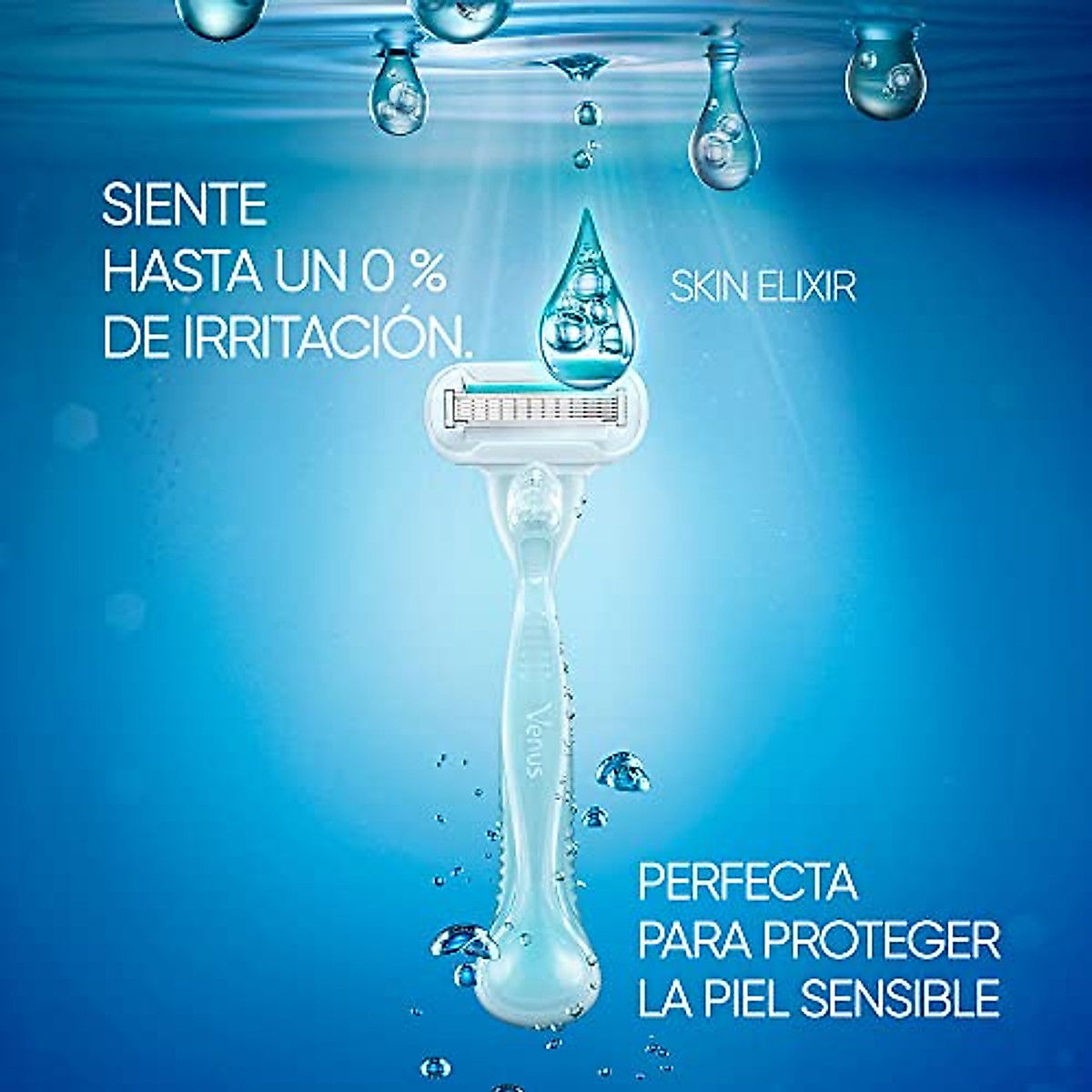 Gillette Venus Extra Smooth Sensitive Women's Razor - 1 Handle + 2 Blade Refills