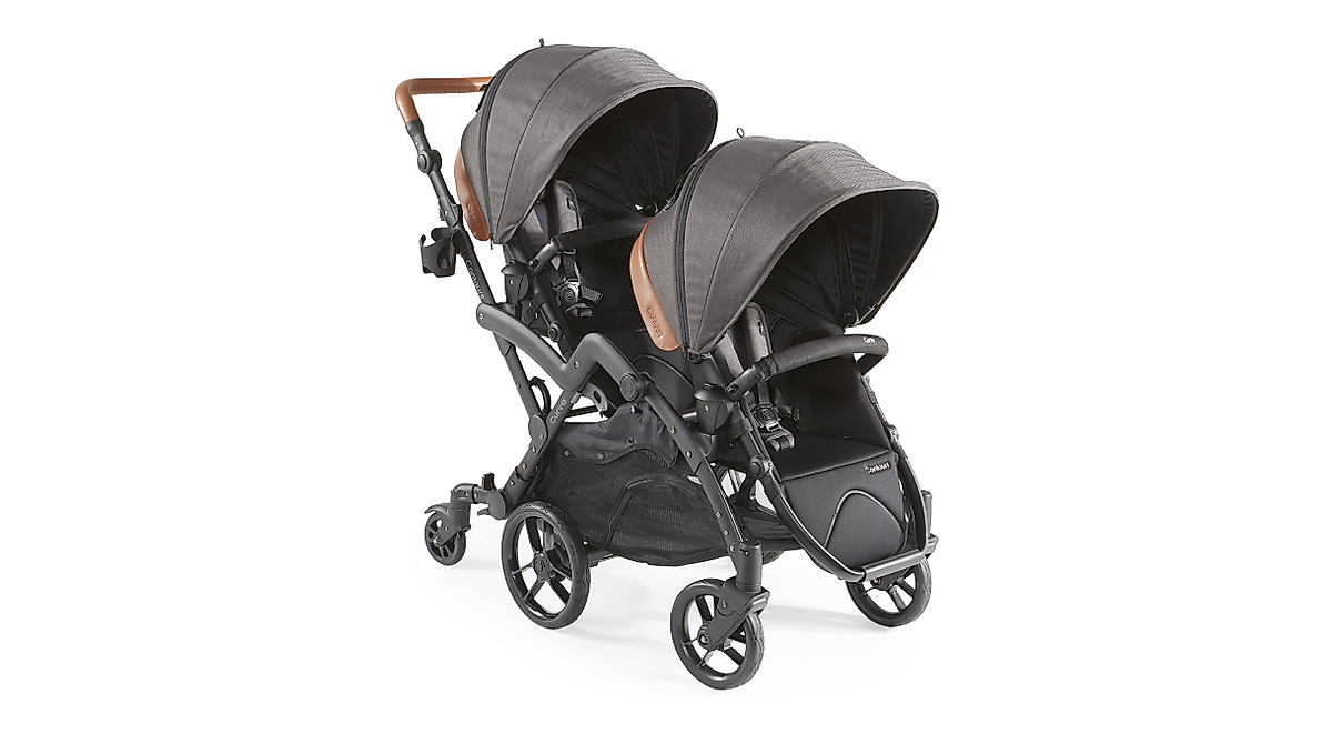 Contours Curve V2 Double Stroller - Easy 360° Turns & Twin Ready