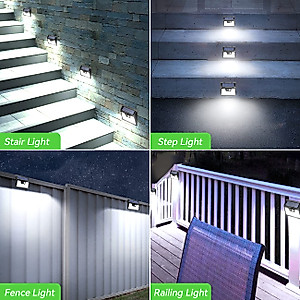 nipify Solar Outdoor Lights Motion Sensor [140 LED/12 Packs] Solar Security Motion Lights Outdoor with 3 Lighting Modes Solar Powered Lights Waterproof for Outside Wall Garden Fence Backyard Deck