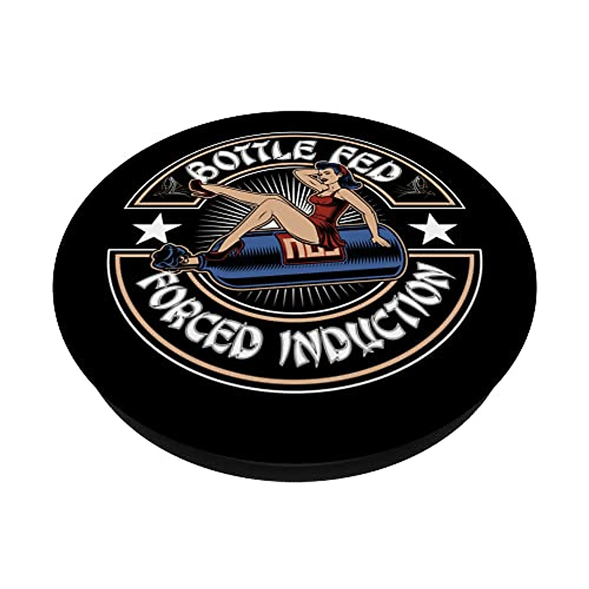 Funny Drag Racing Import Cars Power Adder NOS Bottle Fed PopSockets Swappable PopGrip