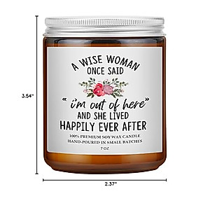 Retirement Gifts for Women 2024,Retirement Gift for Woman,Retirement Gifts for Women,Cool Retirement Gifts,Retired Gifts for Women-Lavender Scented Candles