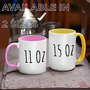 Custom Photo Coffee Mug, 11 - 15 oz. Personalized Mug w/ Picture, Text, Name - Gifts for Boyfriend, Girlfriend, Best Friend, Christmas Gifts, Taza Personalizadas - White