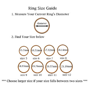 IVY & BAUBLE 99% Uncoated Solid Copper Ring Band for Men & Women | Made In USA | 3mm | Size 8