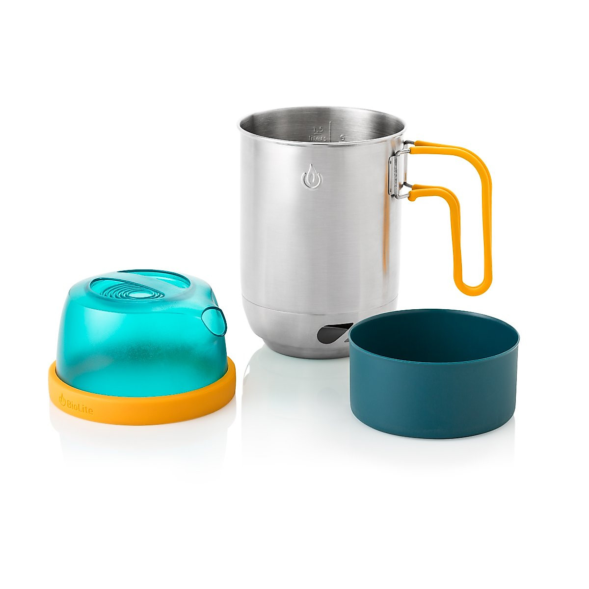 BioLite CampStove KettlePot 1.5L Pot for CampStove 2 Cooking Pot and Kettle (KettlePot)