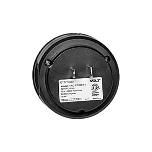VOLT 600W Clamp Connect Low Voltage Transformer with Timer/Photocell