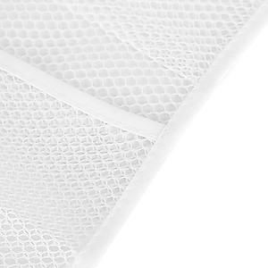 TOPINCN 6 Pockets Bath Toy Organizer Mesh Wall Hanging Shower Bag Quick Dry Home Bathroom Storage Holder