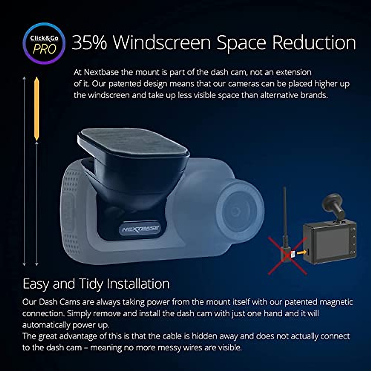 Nextbase 322GW Dash Cam and 32G Micro SD Card Bundle - Full 1080p/60fps HD Recording in Car Camera- 6 Lane Wide Front View- Wi-fi GPS Bluetooth- Parking Mode- Night Vision- Loop Records