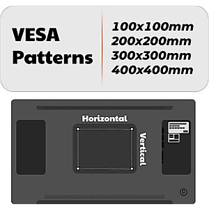 Studless TV Wall Mount, Heavy Duty Drywall TV Bracket Hanger for 26-55 inch Flat Screen TVs, No Stud, No Drill, No Anchors, Easy Install with All Hardware Included