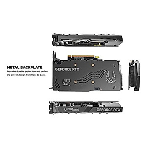 ZOTAC Gaming GeForce RTX 3050 Twin Edge OC 8GB GDDR6 128-bit 14 Gbps PCIE 4.0 Gaming Graphics Card, IceStorm 2.0 Advanced Cooling, Freeze Fan Stop, Active Fan Control, ZT-A30500H-10M