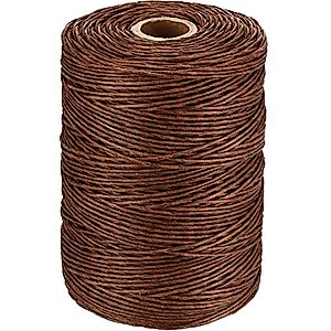 Floral Wire Vine Wire Bind Wire Rustic Wire Wrapping Wire for Flower Bouquets (Brown, 673 Feet)