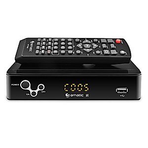 Digital Converter, Ematic Digital TV Converter Box with Recording, Playback, & Parental Controls [ AT103B ]