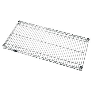 Quantum Storage Systems 1860C-2 Wire Add-On Shelf Chrome 60" W x 18" D 2 Pack