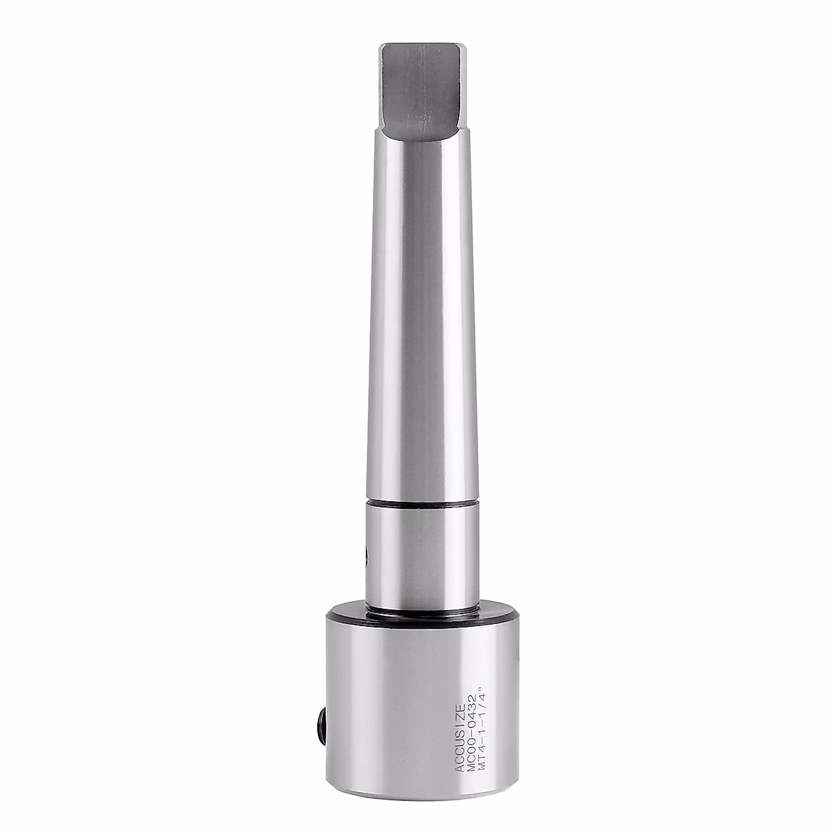 Accusize Industrial Tools Magnetic Drill Annular Cutter Arbor Mt4 to 1-1/4'' Weldon Shank, Mc00-0432