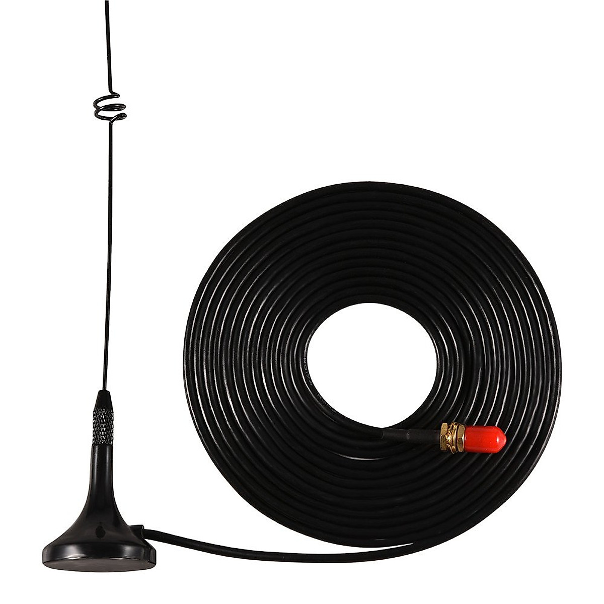 106UV 144/430MHz Female Car Antenna with Magnetic Base for Walkie Talkie Two Way Radio