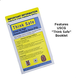 Oceans7 US Coast Guard-Approved, Type III – Kids Life Jacket – Personal Flotation Device with with Comfortable Flex-Form-Fit Open-Sided Design – Pink/Berry
