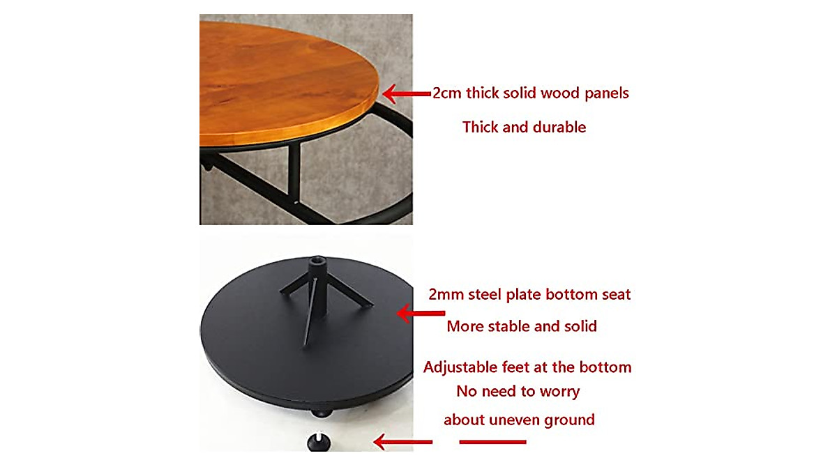 Round Rotating Clothes Rack - Easy Assembly & Stylish