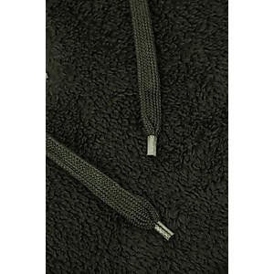 COCOLEGGINGS Women's 2023 Fashion Fuzzy Warm Casual Loose Hooded Sweatshirt Hoodies with Pockets Outerwear Army Green XL