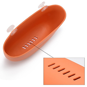 MOTAIN Motain Insert Travel Organizer Storage Pouch,Accessory Bag Compatible with Bogg Bags,Keep Cell Phone, Lipstick, Sunglasses etc(Orange)