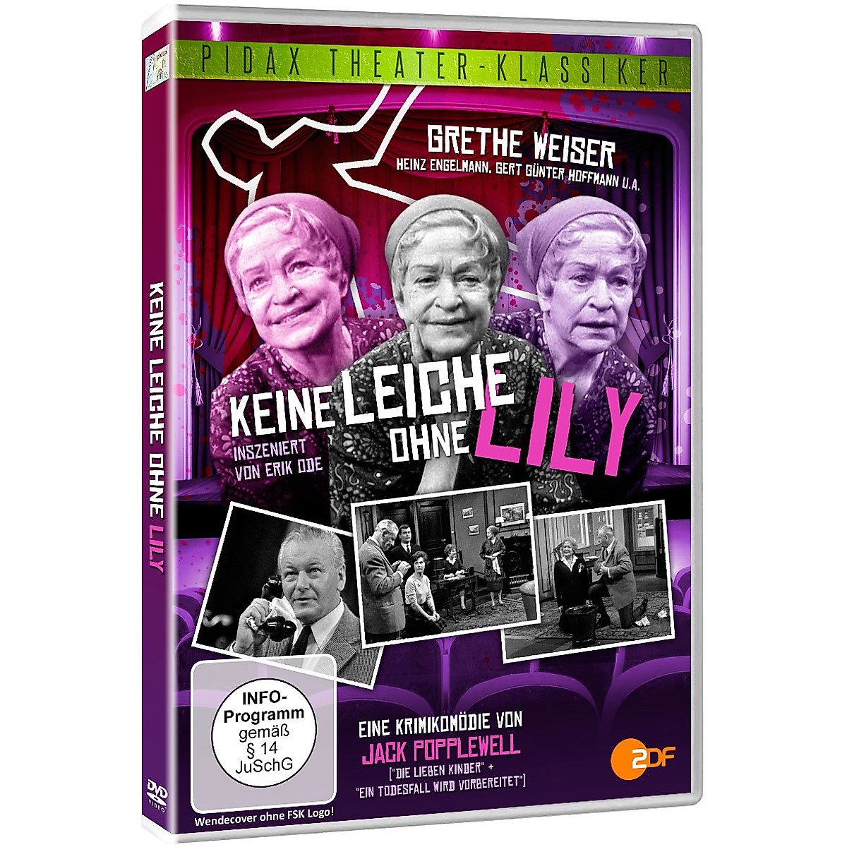 Keine Leiche ohne Lily - Kriminalkomödie mit Grethe Weiser (Pidax Theater-Klassiker)