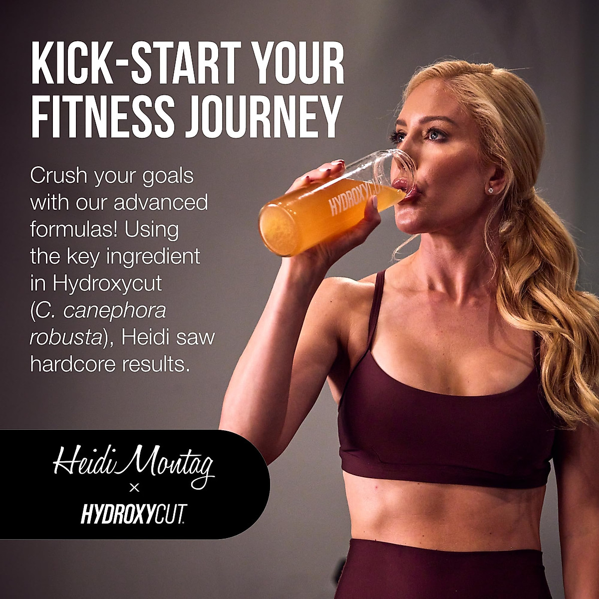 Hydroxycut Drink Mix Weight Loss for Women & Men Weight Loss Supplement Energy Drink Powder Metabolism Booster for Weight Loss Wildberry Blast, 21 Packets (packaging May Vary)