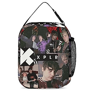 Hei Bai.JZQ 3 In 1 Backpack Set Bookbag With Lunch Box And Pencil Case