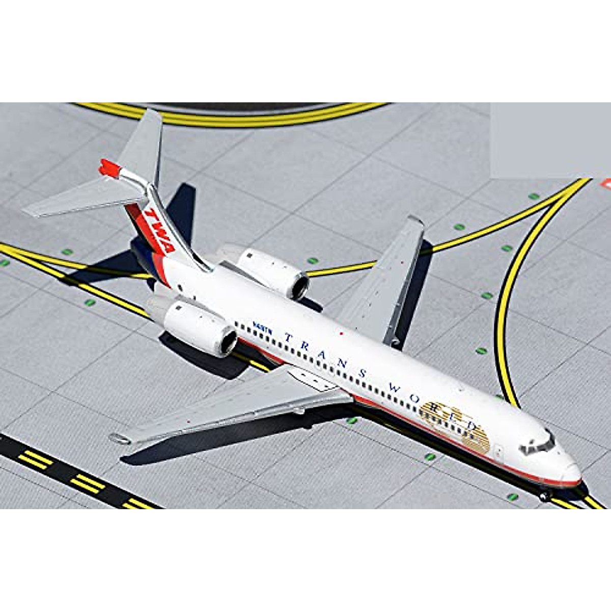 GeminiJets GJTWA2008 Trans World Airlines TWA Boeing 717-200 N418TW; Scale 1:400