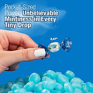 Colombina Breath Mints Delicate Drops - Over 660 Individually Wrapped Breath Savers Mini Mints in Bulk Bag for Long-Lasting Freshness and Convenience (2.2 lbs)