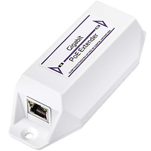 Cudy New Gigabit PoE Extender, 10/100/1000Mbps, 1 Channel PoE Repeater, PoE Amplifier, PoE Booster, Wall-Mount, Comply with IEEE 802.3at / 802.3af, Not Support Passive PoE, Plug and Play, POE10