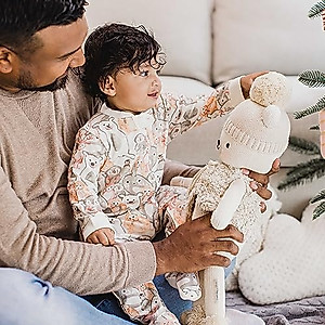 Burt's Bees Baby Boys Footed Pajamas, Sleep and Play Loose Fit, 100% Organic Cotton Soft One-piece PJs, Sizes NB to 6-9 Months