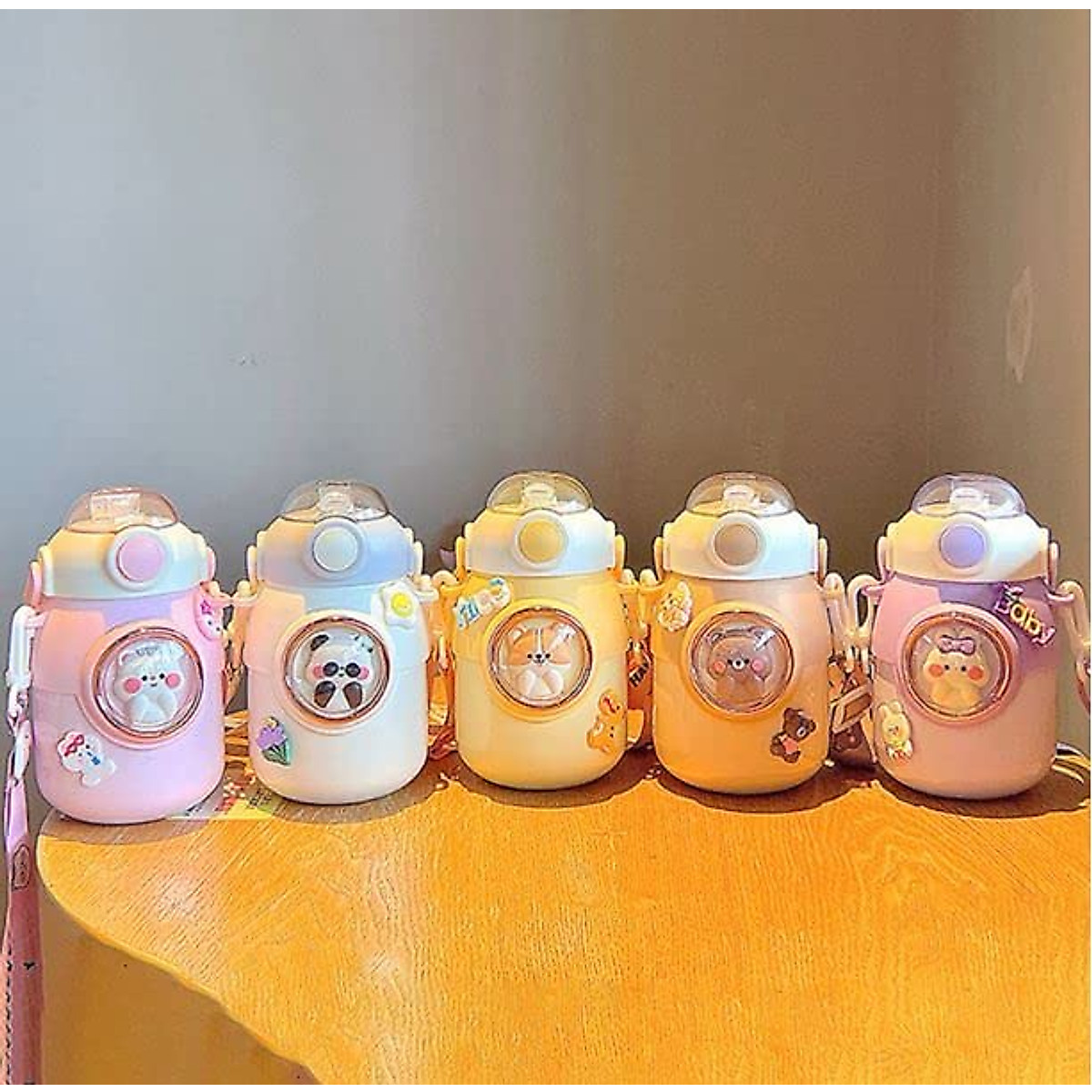 SPACE CAPSULE THERMOS CUP (PINK)