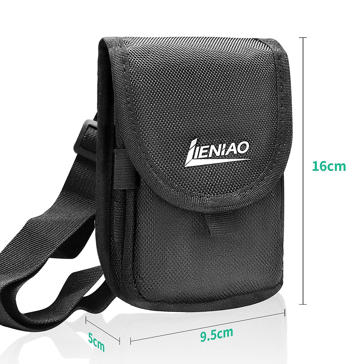 LIENIAO for Zebra TC77 TC70 Barcode Scanner Holster Carrying Case Pouch Compatible for Zebra TC75x, TC75, TC70x, TC70, TC72, TC77,Scanner Case Holder with Adjustable Waist Belt
