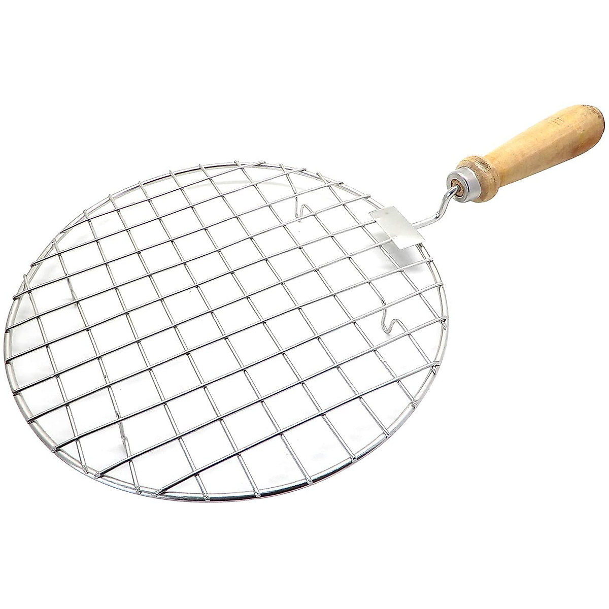 Belexy Stainless Steel Wire Roaster Rack Papad Jali, Roti Grill, Papad Grill, Roti Jali, Chapathi Grill, Multi-Functional Wire Steaming Cooling and Baking Barbecue Rack,