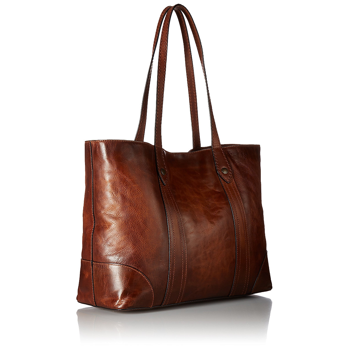 Frye womens Melissa Shopper Shoulder Handbag, Cognac, One Size US