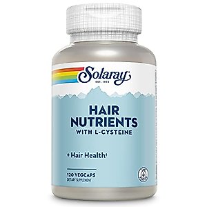 SOLARAY Hair Nutrients Capsules | 120 Count