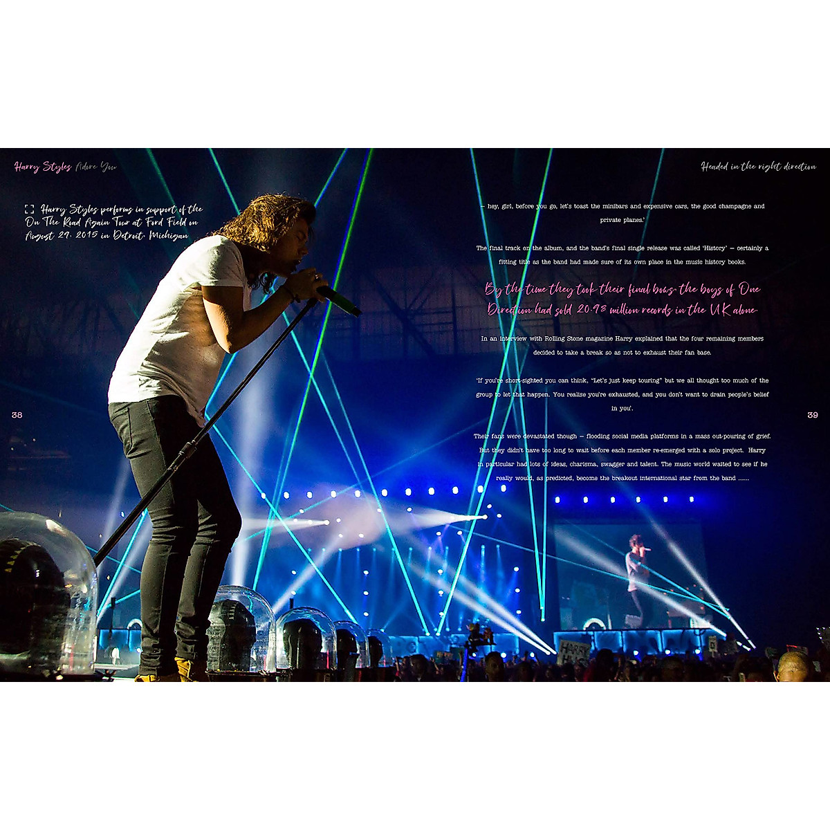 Harry Styles: Adore You: The Illustrated Biography