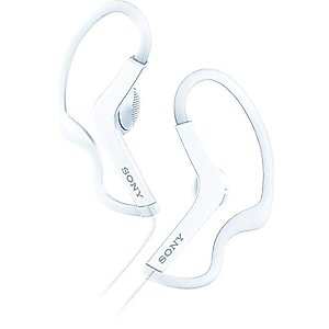 Sony MDR-AS210/W Sport In-ear Headphones, White