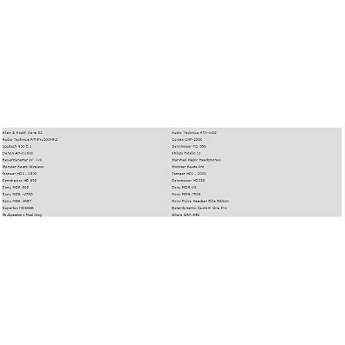 Slappa Hardbody PRO Full Sized Headphone Case - Fits Audio Technica Ath-m50 and Many Other Popular Models