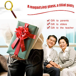 Magnifying Glass 10x Magnification Magnifier Handheld Magnifier for Science, Reading Book, Inspection